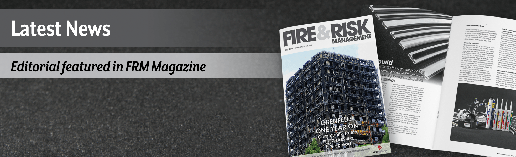 Fire Stopping Products and Fire Door Seals from Pyroplex