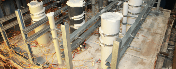 Fire Testing | Firestopping CE Marked 200 Series Pipe Wraps