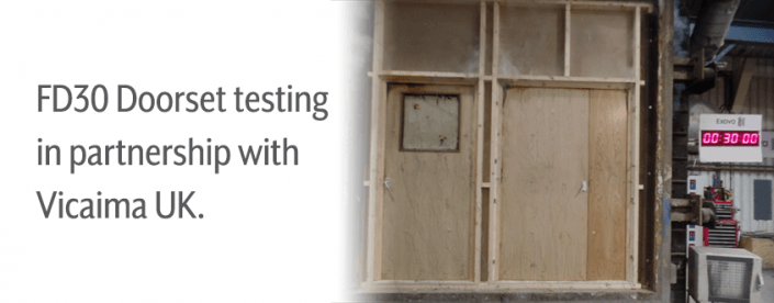 Pyroplex Teams up with Vicaima in Successful FD30 Testing